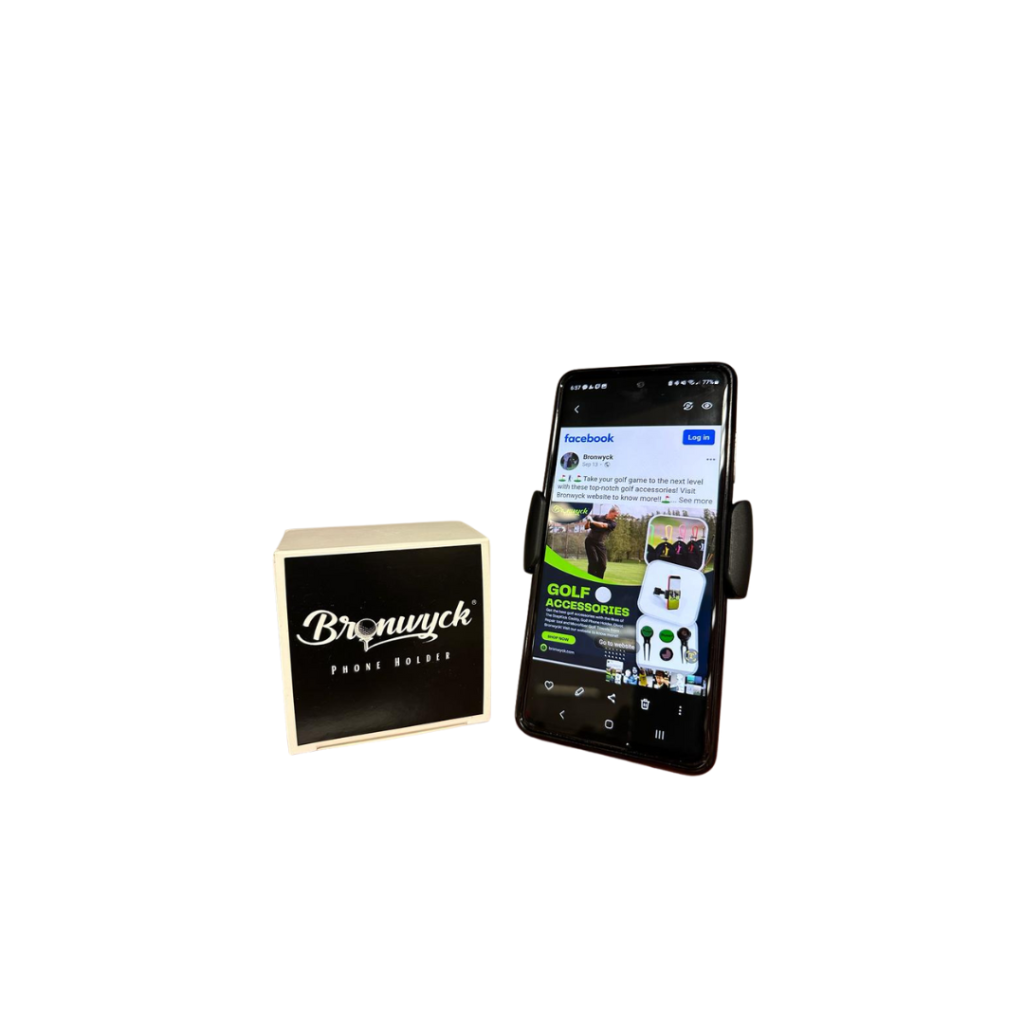 Bronwyck: Golf Phone Holder Clip, Cell Phone Swing Recording Clip, Golf ...